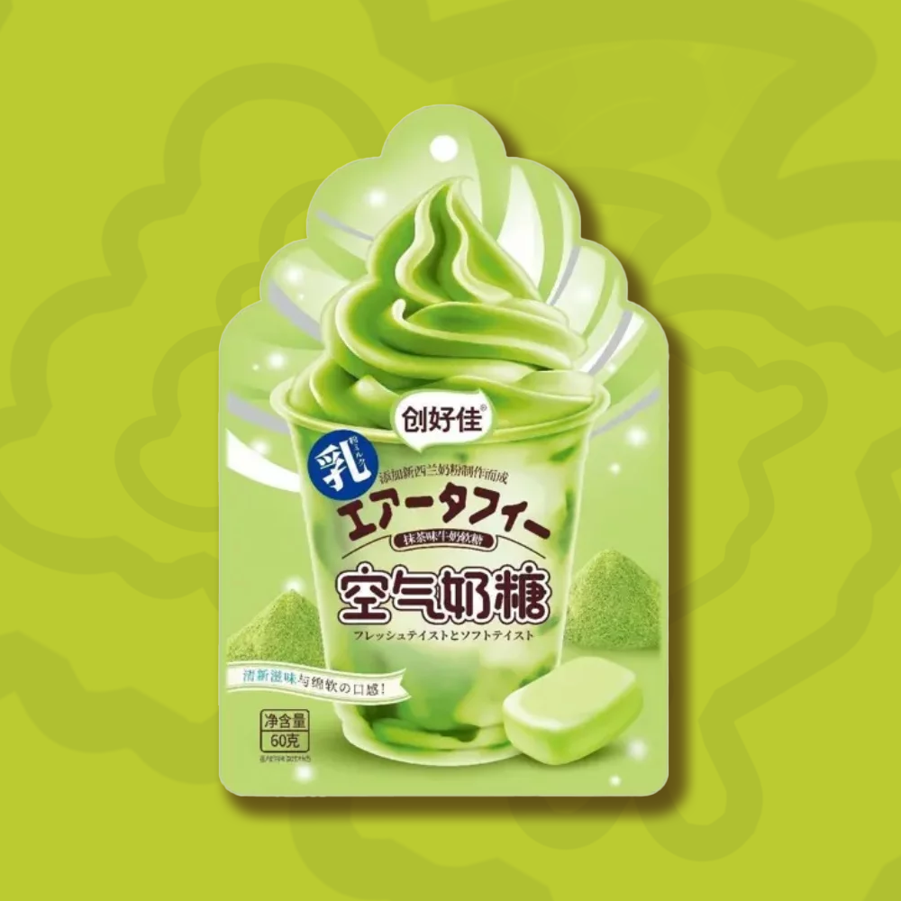 Airy Matcha Gummy – Grüntee Soft Candy | SnackShark