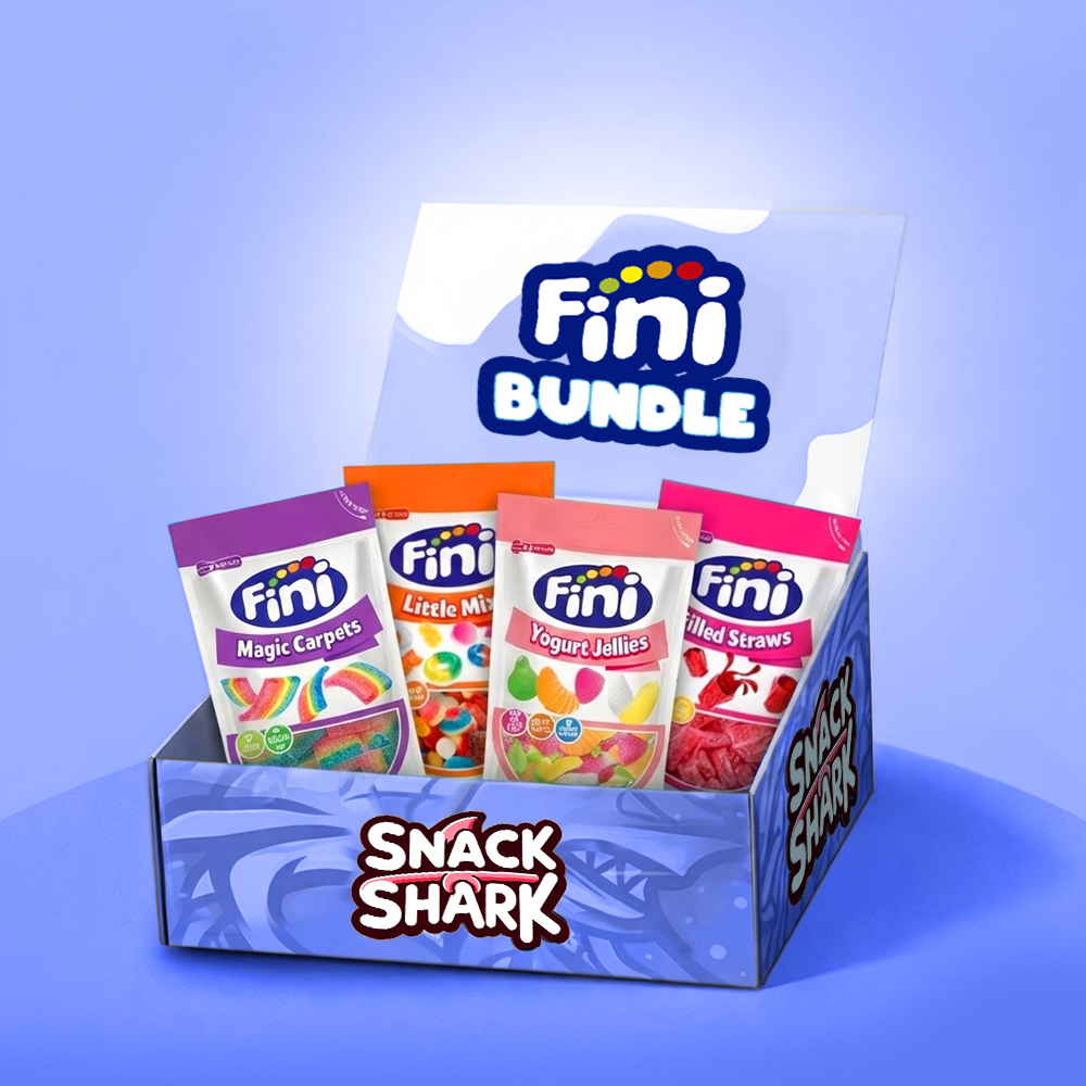 FINI Candy Bundle – Magic, Mix, Jellies & Straws 660g – SnackShark