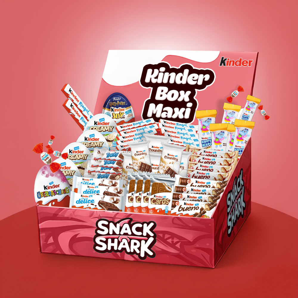 Kinder Box Maxi – Süße Kinder Mix Box 🍫🎁 – SnackShark