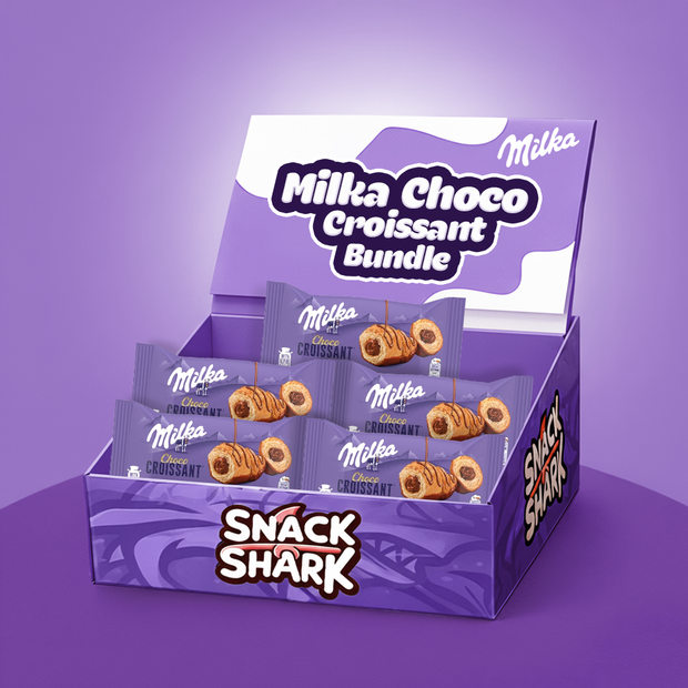 Milka Croissants Schoko & Vanille | 50g & 250g Case – SnackShark