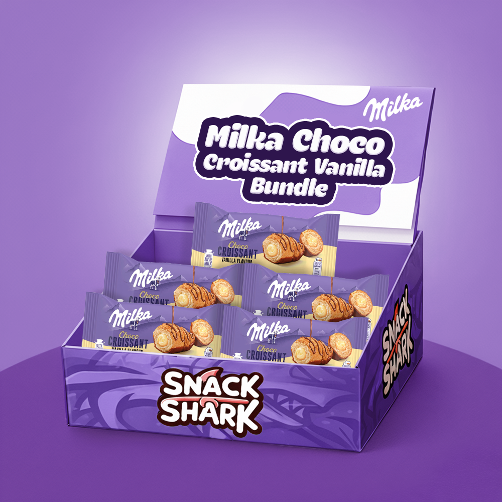 Milka Croissants Schoko & Vanille | 50g & 250g Case – SnackShark