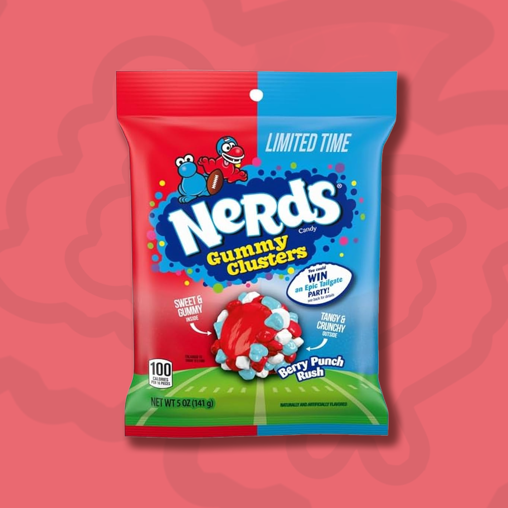 Nerds Clusters Berry Punch – Limited Edition 141g – SnackShark