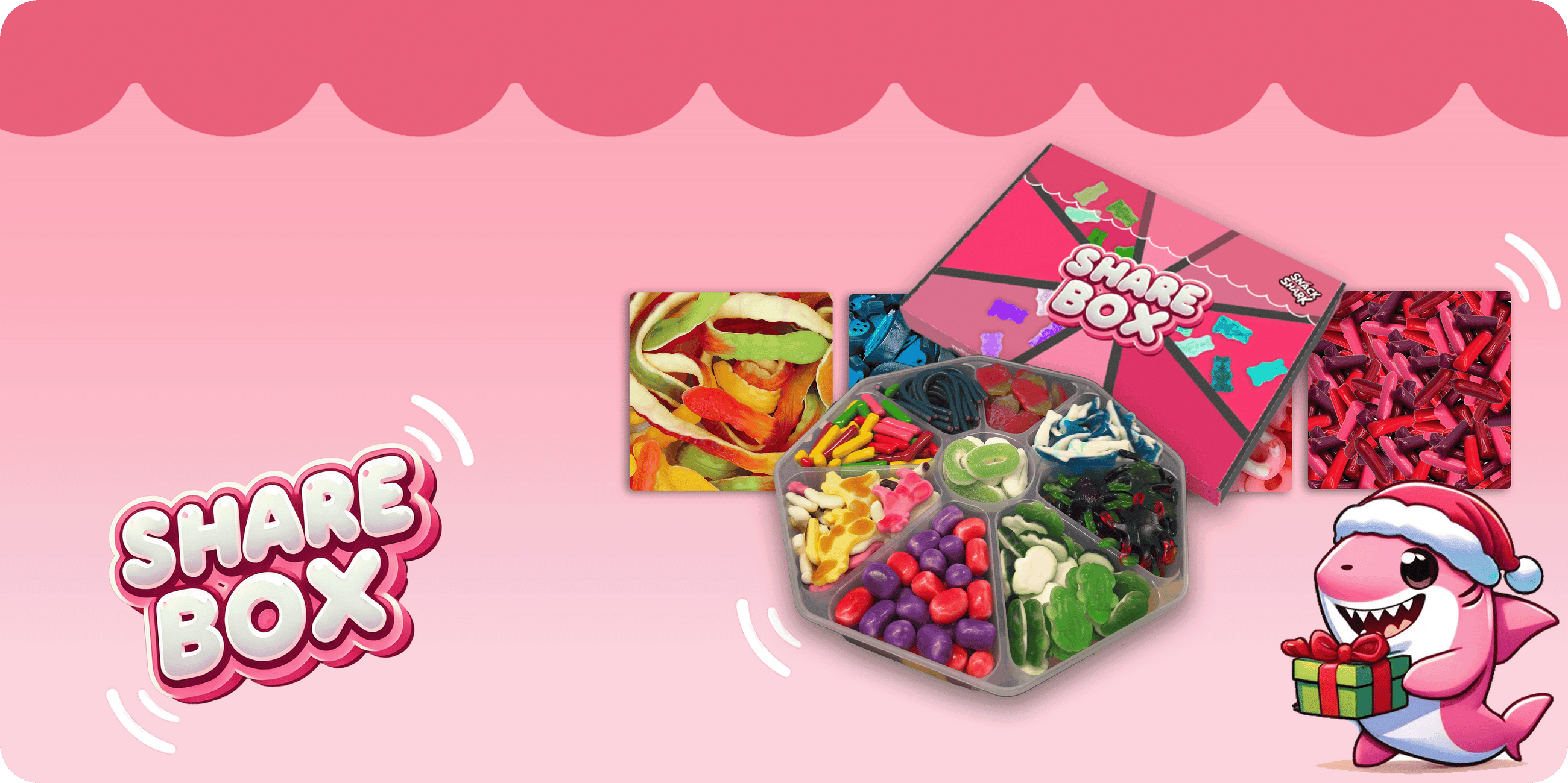 SnackShark: Weltweite Süßigkeiten & Snacks | Pick n Mix Genuss
