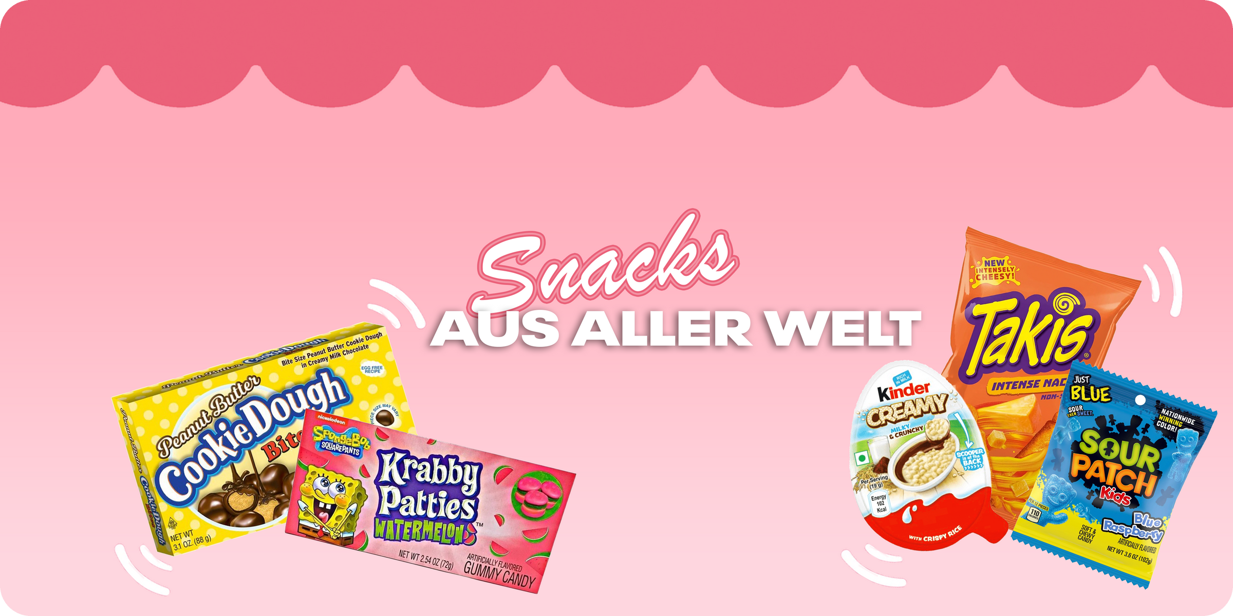 SnackShark: Weltweite Süßigkeiten & Snacks | Pick n Mix Genuss