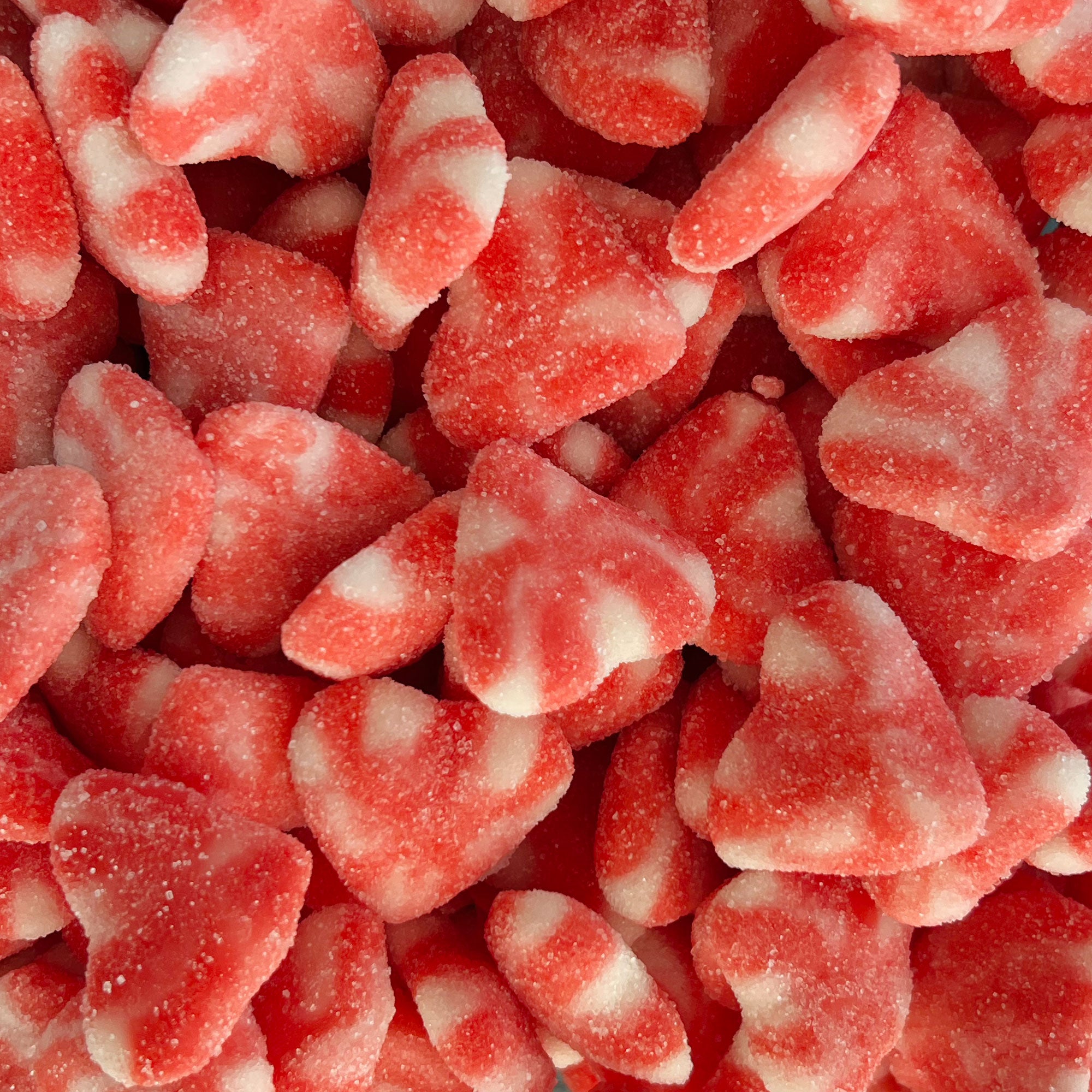 Gezuckerte Rote Herzen – Snack Shark