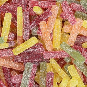 Red Band Schuhe Fruchtgummi bunt & fruchtig – Snack Shark